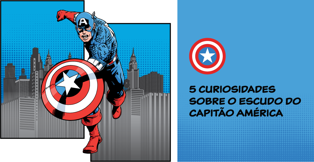 Escudo do Capitão América: veja 5 curiosidades sobre ele!